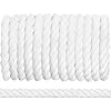 Amazon.com: White Cotton Rope 3/8 inch x 100 Feet Natural Thick Rope ...