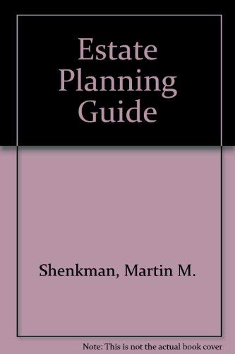 The Estate Planning Guide: Shenkman, Martin M.: 9780471534969: Amazon ...