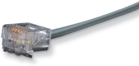 Amazon.com : Black Box Network Services Rj-11 Modular Cable 4-wire ...