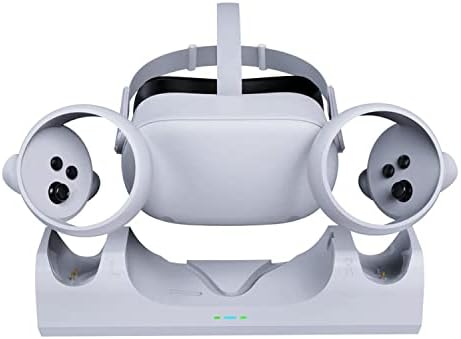 Amazon.com: PUOSUO Charging Dock for Oculus Quest 2, VR Headset ...