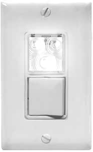 INTERMATIC EL300W in-Wall Power Failure Light with Switch, White ...