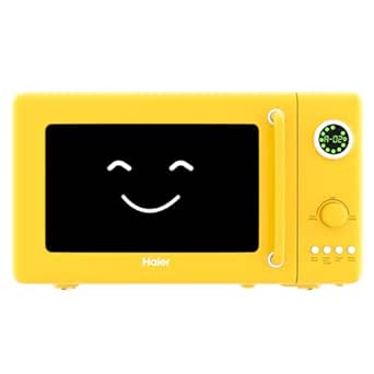 Haier Vogue 20L Lemon Solo Microwave Oven with Auto Cook Menus I ...