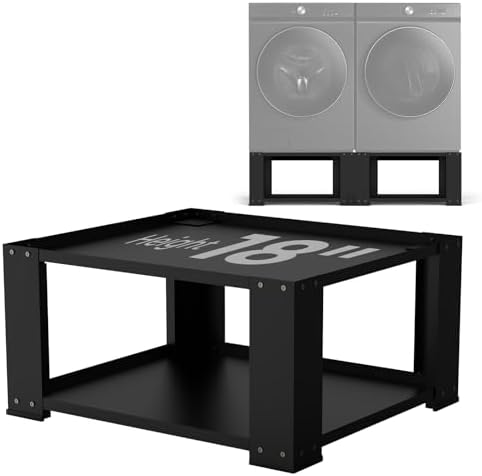 Amazon.com: Laundry Pedestal for Washer and Dryer 18" Height - Fit 27 ...