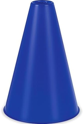Amazon.com: Blue Plastic Megaphone Cone, 8.25 inch tall, Ideal For ...