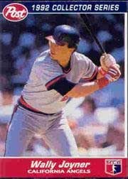 Amazon.com: 1992 Post #4 Wally Joyner : Collectibles & Fine Art