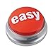 Staples Easy Button, Red/Silver, 3/Pack : Amazon.ca: Toys & Games
