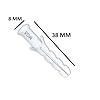 LFM Grip Rawal Plastic Wall Plug (White, 38 mm) Pack of 50 PCS ...