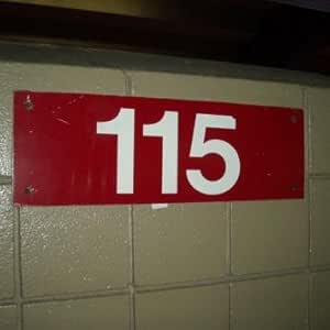 Giants Stadium 115 Section Signs Red/White - Steiner Sports Certified ...