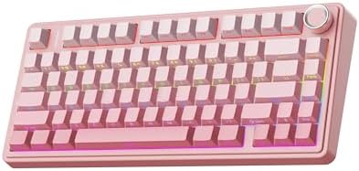 Amazon.com: EPOMAKER X Aula F75 75% Wireless Gaming Keyboard, BT/2.4GHz ...