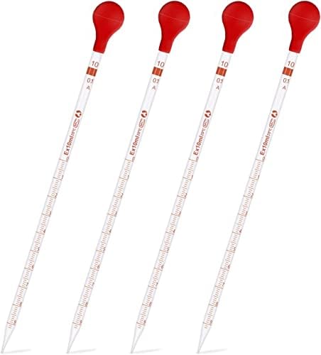 Labworld Glass dropper 25 cm long for laboratory use large with ...