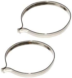 Amazon.com: Pair of Chromed Vintage Bike Trouser Clips Bicycle Cycle ...