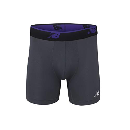 Snapklik.com : New Balance Mens Mesh 5 No Fly Boxer Brief, Athletic ...