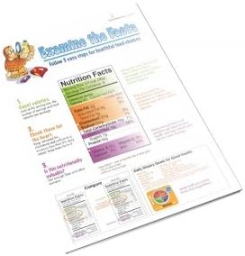 Amazon.com : Food Label Handout Tearpad : Office Products