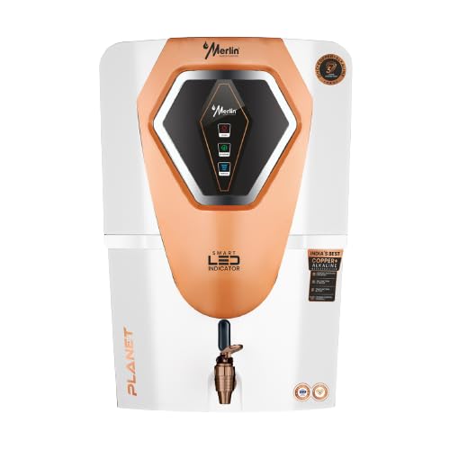 Merlin Planet Zink Copper Digital White Water Purifier : Amazon.in ...