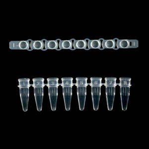 PCR TUBES, 8-STRIP W/ DOME TOP CAPS: Amazon.com: Industrial & Scientific