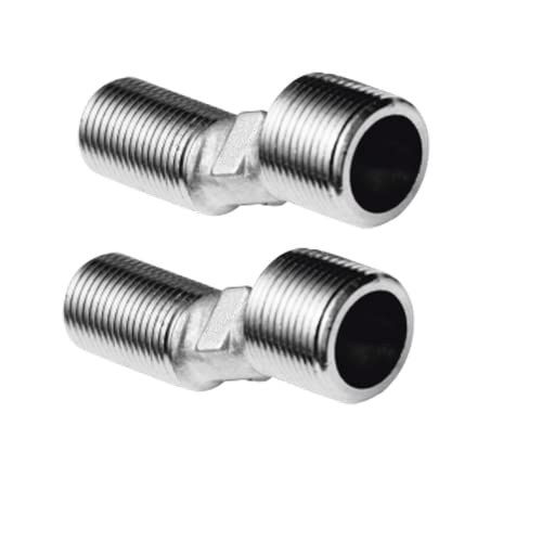 KINIK CP Brass Adjustable Wall Mixer Leg for Installation of Bathroom ...