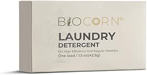 Amazon.com: BIO CORN 200-Pack Powered Laundry Detergent, Stain Remover ...