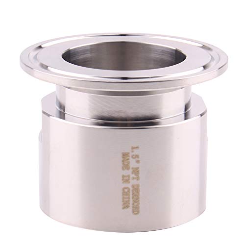 Snapklik.com : DERNORD Tri Clamp Adapter To FNPT Thread Ferrule ...