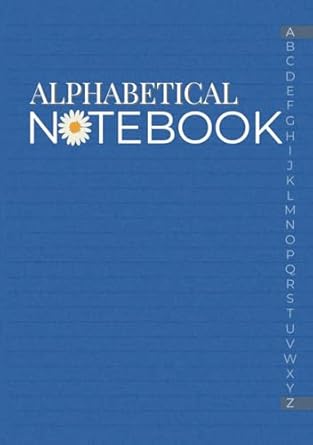 Alphabetical Notebook: Small A5 Lined Journal with Printed A-Z Tabs for ...