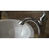 Moen 6400BN Eva One-Handle Single Hole Bathroom Sink Faucet with ...