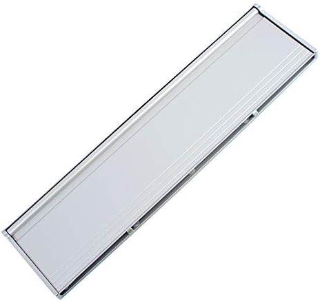 Internal Letter Box Draught Excluder Cover With Brushes & Flap - White ...