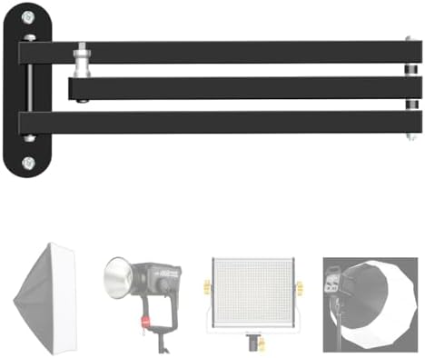 Amazon.com: MeetRade Wall Mounting Boom Arm，Extended 2.6ft 31 inches ...