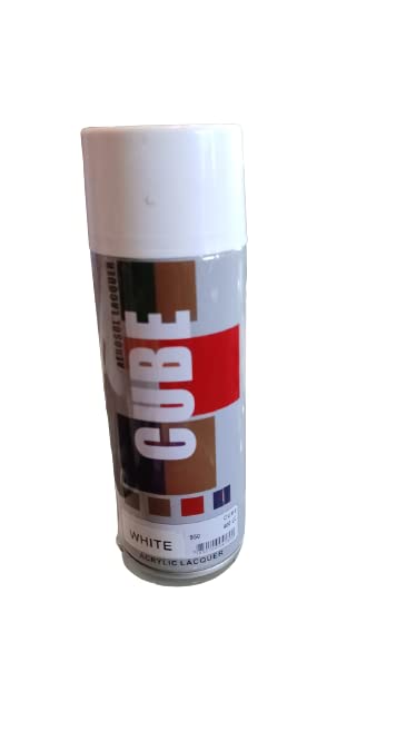 CUBE Aerosol Spray Paint for Car, Bike Silver(400ML) : Amazon.in: Car ...