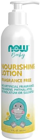 Amazon.com: NOW Baby, Nourishing Baby Lotion, Fragrance Free, Paraben ...