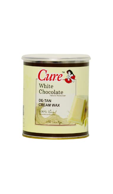 Cure White Chocolate Crème Wax Pure Natural No Skin Burn -Allergen Free ...
