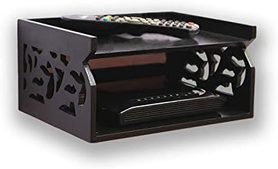 Dime Store Engineered Wood Set Top Box Stand TV Stand WiFi Router Rack ...