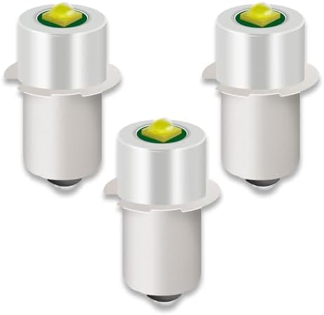 Podoy 3W 18V Flashlight Replacement Bulb Compatible with Ryobi P704 ...