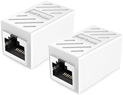 Amazon.com: XANHAM RJ45 Coupler Ethernet Cable Extender Female to ...