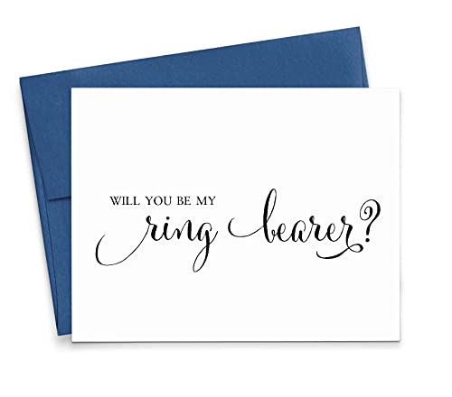 Amazon.com: Will You Be My Ring Bearer Proposal Card : Office Products