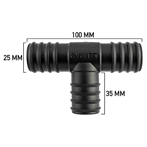 tee connectors/adaptor fittings for corrugated flexible pond pump ...