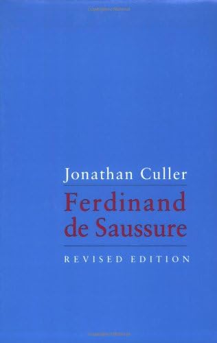 Amazon.com: Ferdinand de Saussure: 9780801493898: Culler, Jonathan: Books