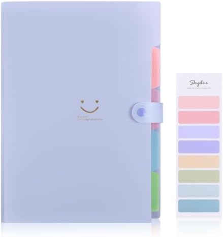 SKYDUE Dokumentenmappe A4, Fächermappe A4 5 Fächern, Mappen ...