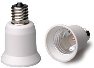 Amazon | 口金変換 アダプタ E17 を E26 へ （＋30mm） 【全数を日本で検品】 不良率 0.01％ 白色 正規流通品 | ZeroNoise | 口金変換アダプタ 通販