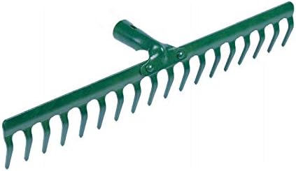 50 cm 18 Tooth Teeth Replacement Rake Head Garden Lawn Leaf Leaves ...