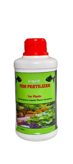 Organic Liquid Fish Fertilizer for all Types of Plants 250 ml For Home ...
