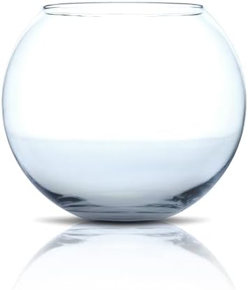 Amtra Crystal Globe - Fishbowl in transparent glass, Goldfish Aquarium ...