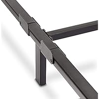 Amazon.com: Amazon Basics Metal Bed Frame, 9-Leg Base for Box Spring ...