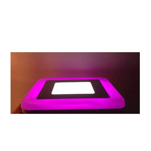 Galaxy 6 watt (3+3) LED Square Panel Light Ceiling POP Down Indoor ...