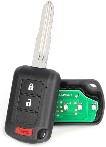 Amazon.com: Aichiyu Remote Car Key Fob Replacement for Mitsubishi ...