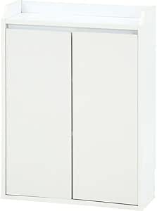 Amazon.co.jp: Fuji Boeki Cabinet with Door, Under Counter Storage, Living Room, Kitchen Storage ...