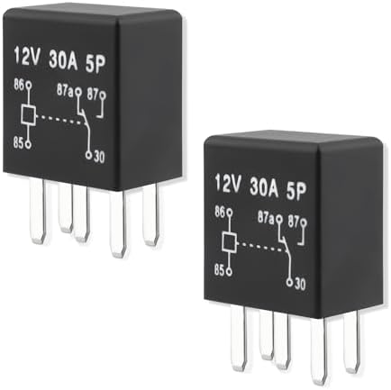 Amazon.com: 2PCS Relay 12077866,Durable Automotive Relay Replacement ...