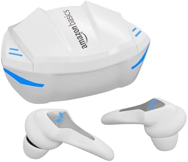 amazon basics True Wireless in-Ear Earbuds with Mic, Quad Mics ENC ...