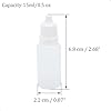 Amazon.com: XIWENQUKU 2Pcs 15ml/0.5oz Plastic Dropper Bottles, Empty ...
