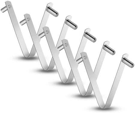 Amazon.com: Aquatix Pro Pool Butterfly V Clips & Pins, 18 Pack, Strong ...