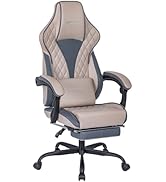 Amazon.com: NIONIK SEGEDOM Gaming Chair with Footrest and Massage ...