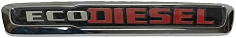 Amazon.com: Gooogo (J) Black Red ECO DIESEL CHROME EMBLEM Badge For All ...